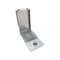 China Bbq Outdoor Built In Gas Grills Side Burner Griddle 304 Stainless Steel Cooking for sale