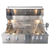 China Outdoor Barbeque Gas Grills Indoor Table Top Small With Led Light  2 Burner for sale