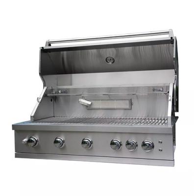 China Outdoor Barbeque Gas Grills Indoor Table Top Small With Led Light  2 Burner for sale