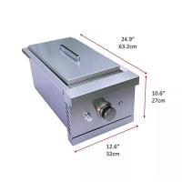 China LPG Barbeque Grill Infrared Burner Portable 12.6