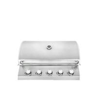 China 36 Inch Gas Grill Built In 5 Burner Bbq 10000 BTU for sale
