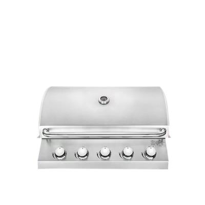 China 36 Inch Gas Grill Built In 5 Burner Bbq 10000 BTU for sale