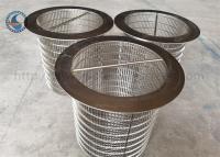 China Slot V Ss 304 Wire Wrapped Screen Inner Filter Basket for sale