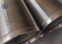 China Stainless 316l Water Wire Screen Johnson Type Wraps Slot Filter Pipe for sale