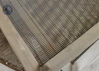China 316l Johnson 1mm Slot Wedge Wire Filter Mesh Stainless Steel for sale