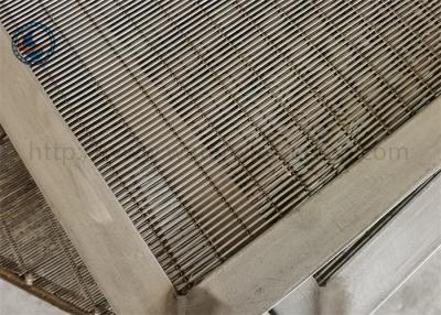China 316l Johnson 1mm Slot Wedge Wire Filter Mesh Stainless Steel for sale