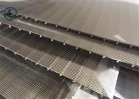 China Stainless Steel Oem Wedge Wire Screen Panels For Filtering And Grain Drying for sale