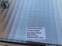 China Duplex Steel 2205 Wedge Wire Screen Panels Huge Clogging Resistance Welded for sale