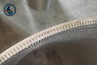 China Welded Ss 304 Wedge Wire Screen Filter 800 Micron Slot Opening Backwash for sale