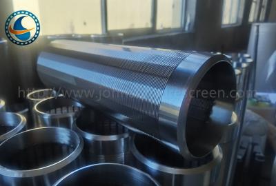 China Polished Wedge Wire Screen Pipe Stainless Steel 316l 321 Surface Profile for sale