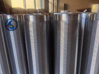 China Polished Wedge Wire Screen Pipe Stainless Steel 316l 321 Surface Profile for sale