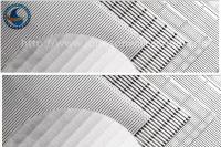 China 201 Stainless Steel Wedge Wire Screen Panels High Strength Full Welded for sale