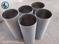 China Continuous Slot Profile Wedge Wire Screen SS304 Industrial Filtration for sale