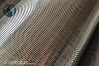 China Stainless Steel 304 Vee Wire Filter Screen 406mm For Water Wells Rustproof for sale