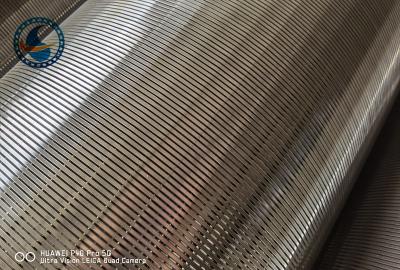 China Stainless Steel 304 Vee Wire Filter Screen 406mm For Water Wells Rustproof for sale