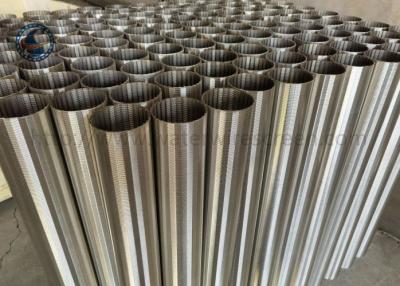 China Stainless Corrosion Resistance Wire Wrapped Screen 25mm Diameter for sale