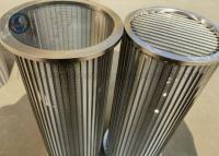 China SS 316 Slot 40 Wedge Wire Screen Filter Johnson Type for sale