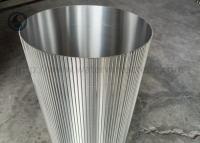 China 1.5*2mm Vee Wire Stainless Steel 304 Profile Reverse Wedge Screen Pipes High Performance for sale