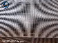 China Custom Ss316l Wedge Wire Screen Panels For Sediment Filtration for sale