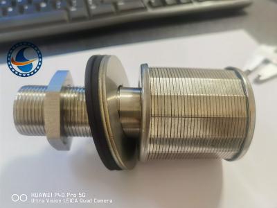 China Stainless Steel 304 Wedge Wire Nozzle M32 1.5 Ton Flow for sale