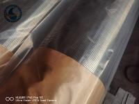 China SS 304 Wedge Wire Water Wire Screens For Oil Wells for sale