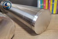 China 304 Stainless Steel Rod Based Continuous Slot Wedge Wire Mesh Filter Type From Outside To Inside Wire Shape 3*4.6mm V Shaped for sale