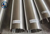 China Johnson Vee Wire Stainless Steel Well Screen for sale
