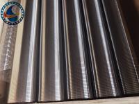 China Johnson Vee Wire Stainless Steel Well Screen for sale