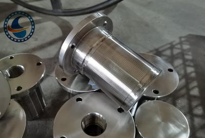 China End Connection Stainless Steel 304 Wedge Vee Wire Screen With Vee Shaped Hole for sale
