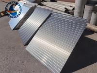 China 620mm Width Stainless Steel AISI 316L Wedge Wire Screen Plates With Acid Washing Surface for sale