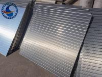 China 620mm Width Stainless Steel AISI 316L Wedge Wire Screen Plates With Acid Washing Surface for sale