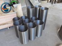 China 1.5*2mm Vee Wire Stainless Steel 304 Profile Reverse Wedge Screen Pipes High Performance for sale