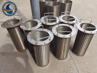 China Stainless Steel 304 Reverse Wedge Type Screen Tube 600mm Length For Oil Gas for sale