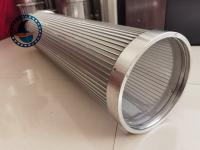 China Stainless Steel 304 Wedge Wire Strainer Slotted Screen for sale