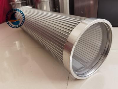 China Stainless Steel 304 Wedge Wire Strainer Slotted Screen for sale