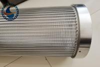 China Stainless Steel 304 Wedge Wire Strainer Slotted Screen for sale