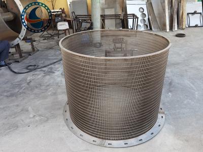 China Vee Wire Stainless Steel 304 Screen Pipes Used In Sewage Treatment for sale