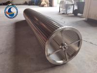 China Stainless Steel 316L Vee Shaped Wire Wedge Wire Screen Pipe for sale