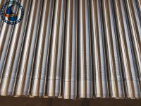 China SS 316L Oil Sand Control Wire Wrapped Screen Pipe With 2.28*3.56mm V Shaped Wire Shape And Polished Surface for sale