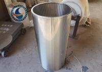 China Polished Surface Stainless Steel 316L Johnson Wire Wrap Screen With Support Rod 2*3mm for sale