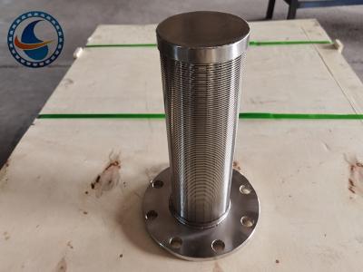 China Johnson Vee Wire Stainless Steel Well Screen for sale