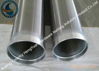 China Economical Wire Wrap Mesh Rust Resistant For Water Well Sand Control Industry for sale