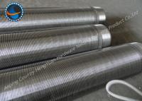 China Anti Corrosion Johnson Wire Screen For Paper Making / Water Treatment Industry for sale