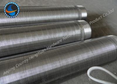 China Anti Corrosion Johnson Wire Screen For Paper Making / Water Treatment Industry for sale