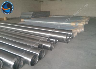 China Non Clogging Johnson Wire Screen Low Carbon Galvanized Steel / Stainless Steel Made for sale