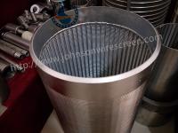 China Cylindrical Johnson Wire Screen For Agricultural Water Supply Systems for sale