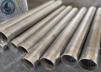 China Corrosion Resistant Johnson Wire Screen For Water Treatment / Oil Exploitation for sale