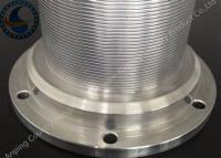 China Heavy Duty Wedge Wire Mesh Highly Corrosion Resistant Material Non Clogging for sale