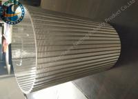 China Easy Maintenance Wedge Wire Sieve Filters For Food Processing Applications for sale