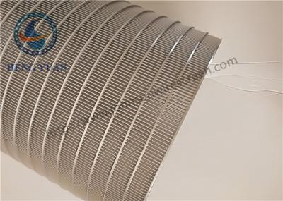 China Anticorrosion Wedge Wire Screen Pipe Stainless Steel Johnson 0.05mm Slot Filter for sale